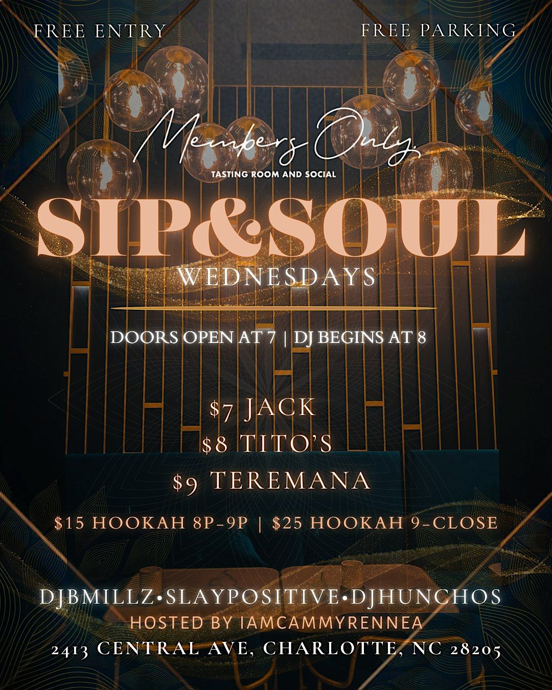 Sip & Soul Night - Wednesdays, Members Only Tasting Room & Social ...