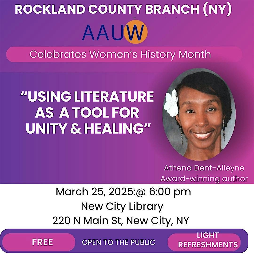 AAUW Rockland s Womens History Month Program 2025, New City Library, 25 ...