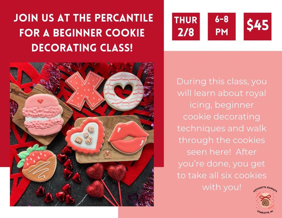 Beginner Cookie Class Decorating With Antoinette Jeaneans 8635