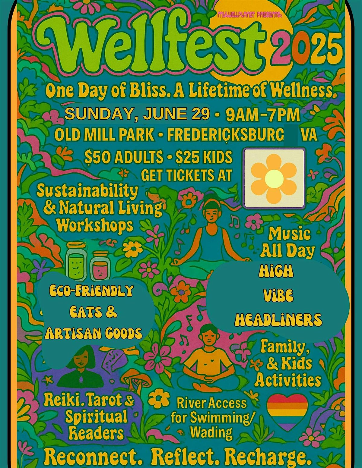 WellFest 2025, Old Mill Park, Fredericksburg, 29 June 2025 | AllEvents