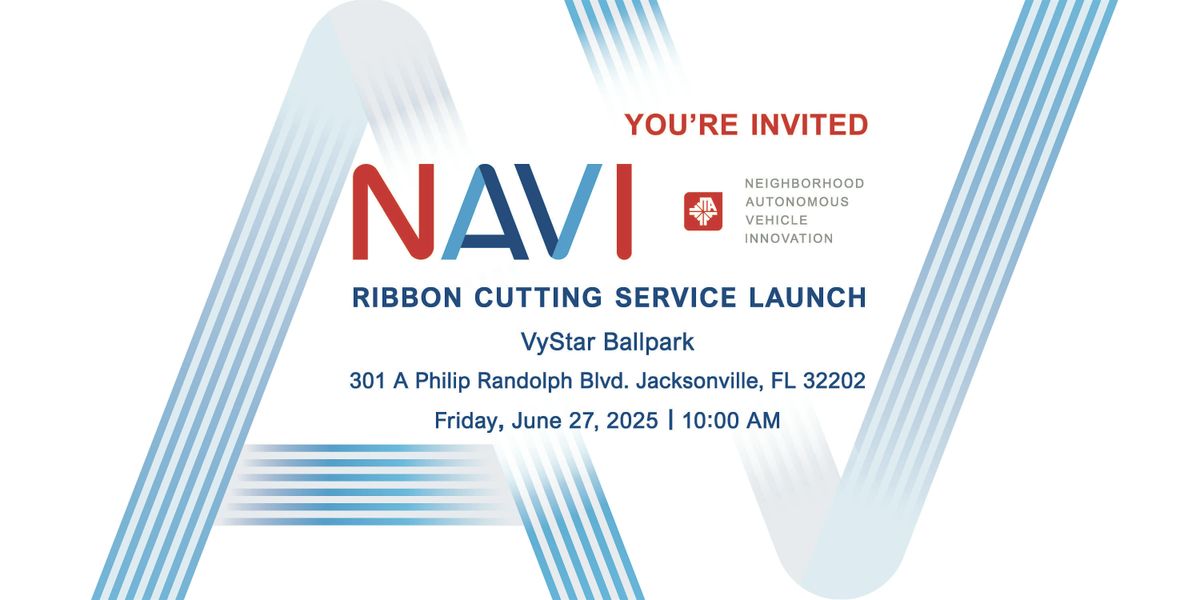 NAVI Service Launch Ribbon Cutting, VyStar Ballpark, Jacksonville, 27 ...