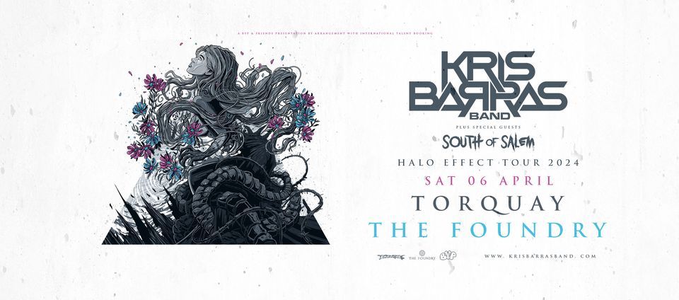 Byp Presents Kris Barras Band Torquay The Foundry Torquay April 6