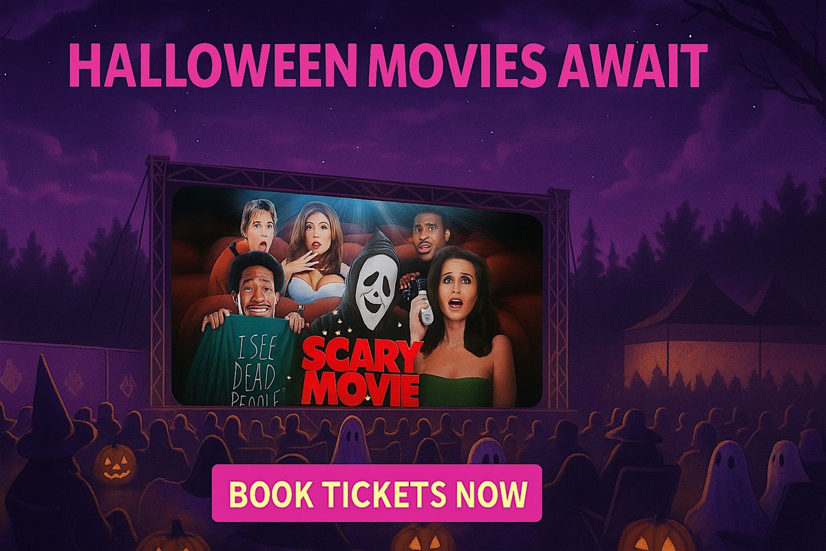 Scary movie Halloween Outdoor cinema at Fairhaven lakes, Lytham St ...