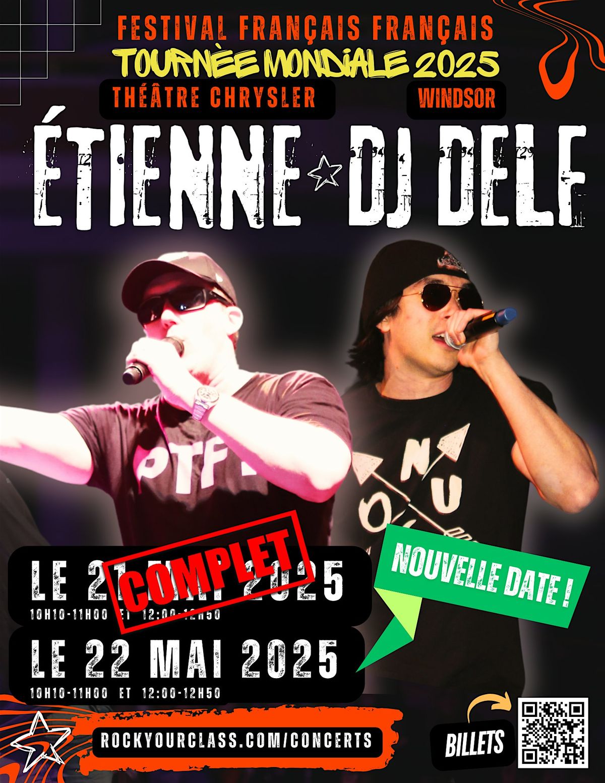 French concert celebration with ÉTIENNE and DJ DELF, Chrysler Theatre ...
