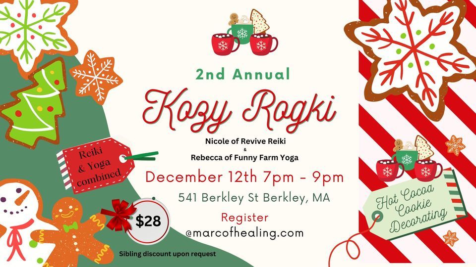 Kozy Rogki, Marc Of Healing, East Taunton, December 12 2023 | AllEvents.in