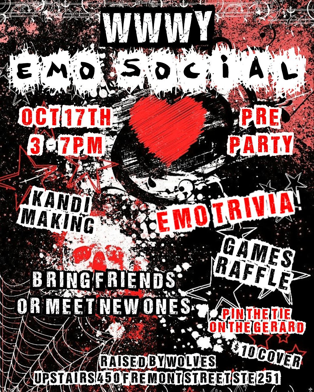 Emo Social - WWWY Pre-Party - Trivia, Games, Kandi Making, Prizes ...