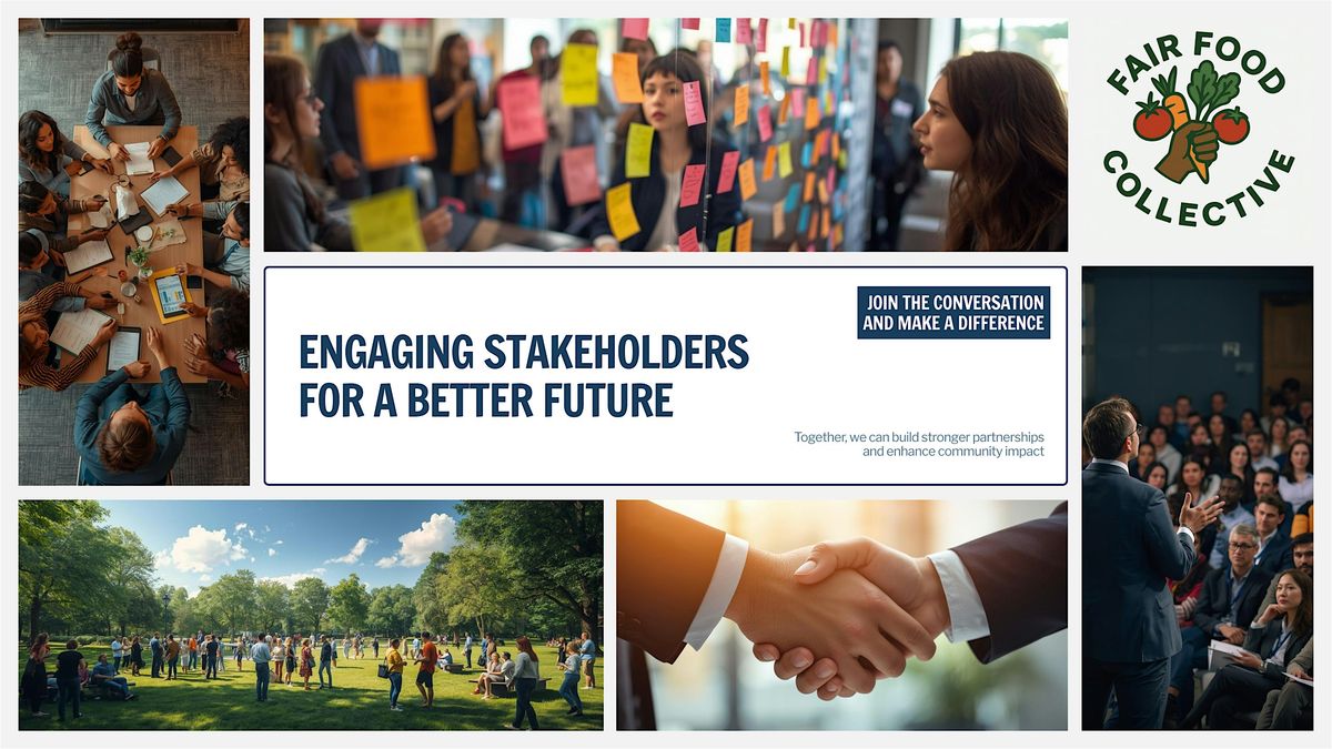 The Beginners Workshop For Building Stakeholder Engagement, 28 April ...
