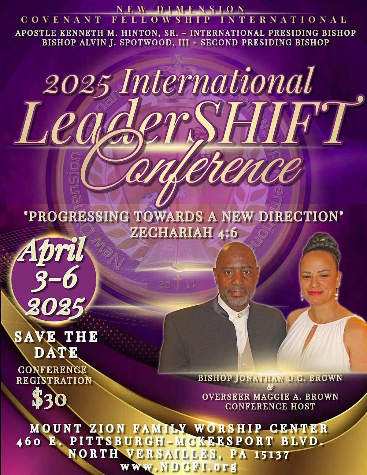 New Dimension Covenant Fellowship International 2025 LeaderSHIFT ...