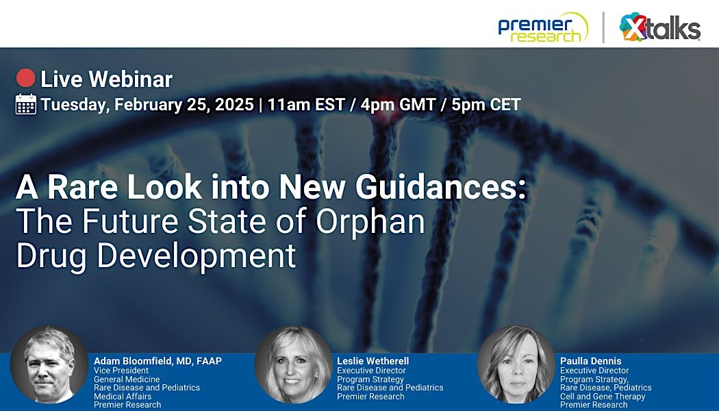 A Rare Look into New Guidances: The Future State of Orphan Drug ...