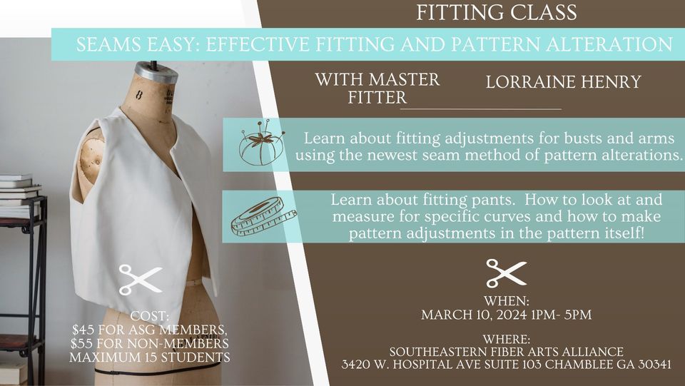 Seams Easy: Effective Fitting and Pattern Alteration with Master Fitter ...