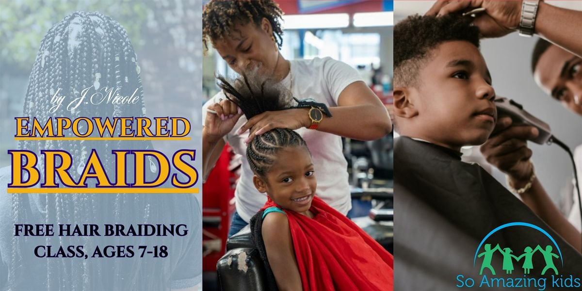Free Hair Braiding Class - Empowered Braids, 375 Lewis Ave, Las Vegas ...