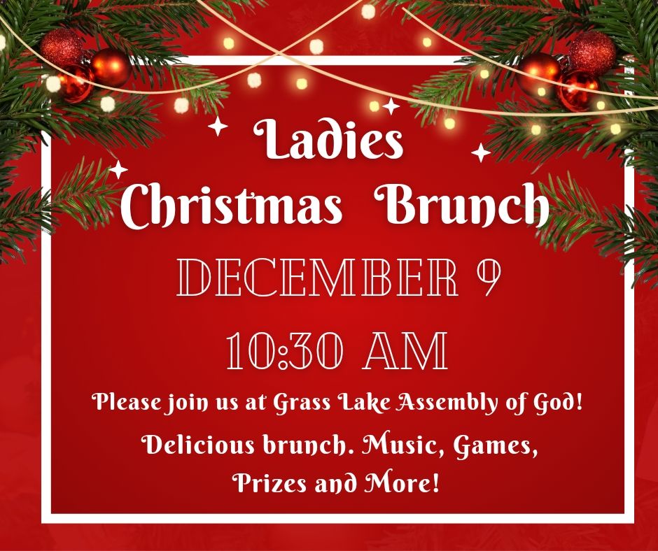 Ladies Christmas Brunch, Grass Lake Assembly, 9 December 2023 ...