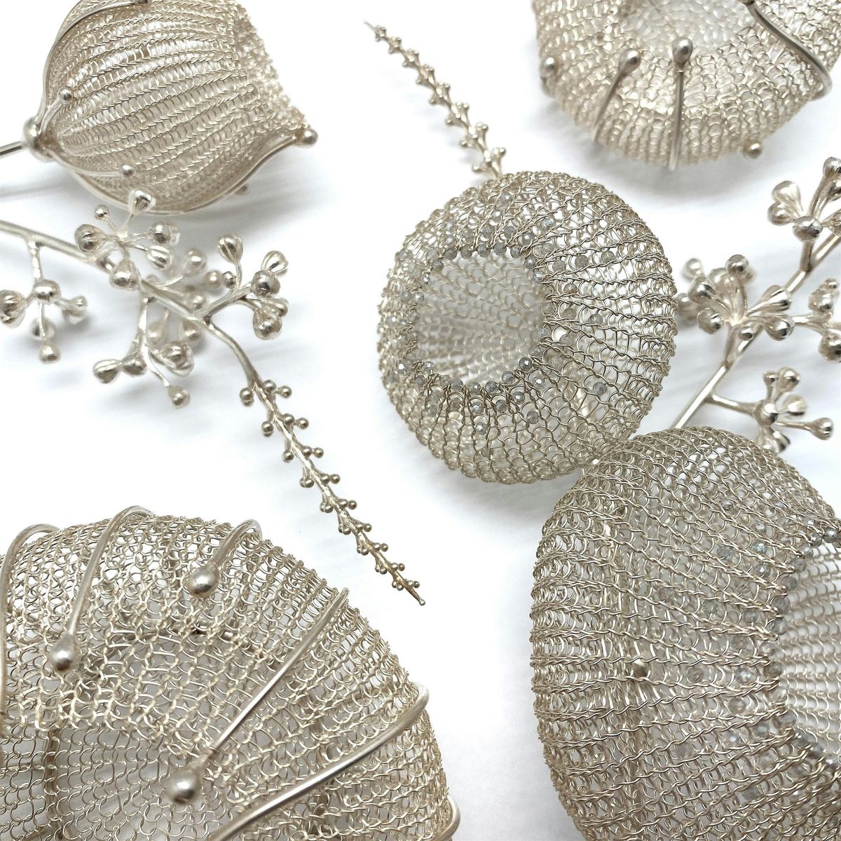 Sowon Joo: Whispers of Winter Blooms Reception, Pistachios Jewelry ...