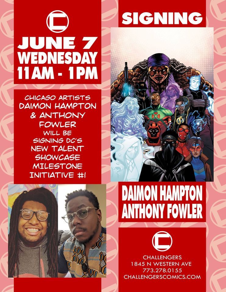 DAIMON HAMPTON & ANTHONY FOWLER MILESTONE INITIATIVE #1 SIGNING ...