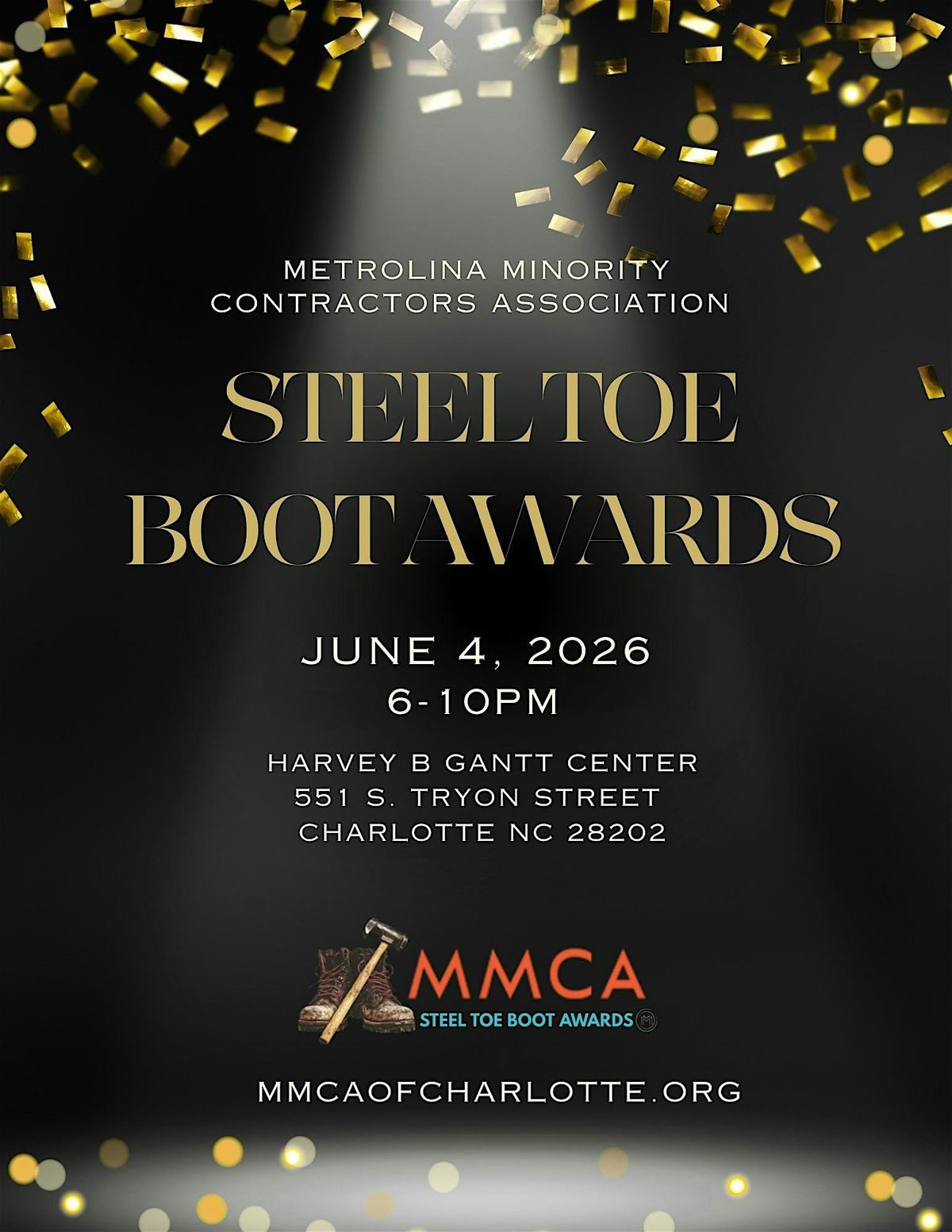 Steel Toe Boot Awards 2026, Harvey B. Gantt Center for African-American ...