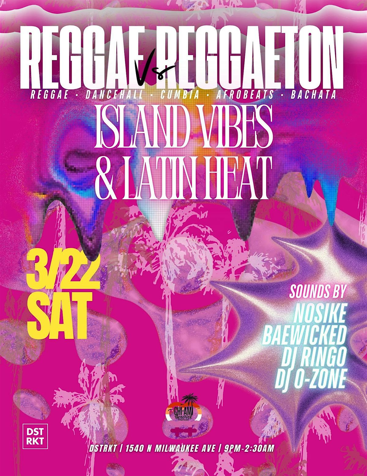 Reggae Vs. Reggaeton: Island Vibes & Latin Heat Dance Party, DSTRKT Bar ...