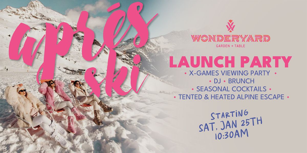 Wonderyards Aprés Ski Pop-up Launch, Wonderyard Garden + Table, Denver ...