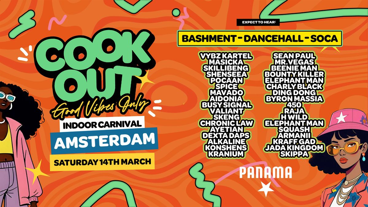 Cookout - Indoor Carnival - Panama Amsterdam, Panama, Amsterdam, 14 ...