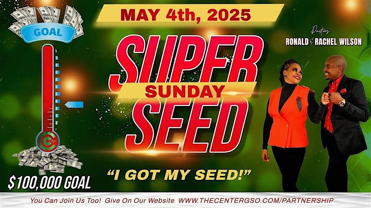 Super Seed Sunday, The Center, Greensboro, 4 May 2025 | AllEvents
