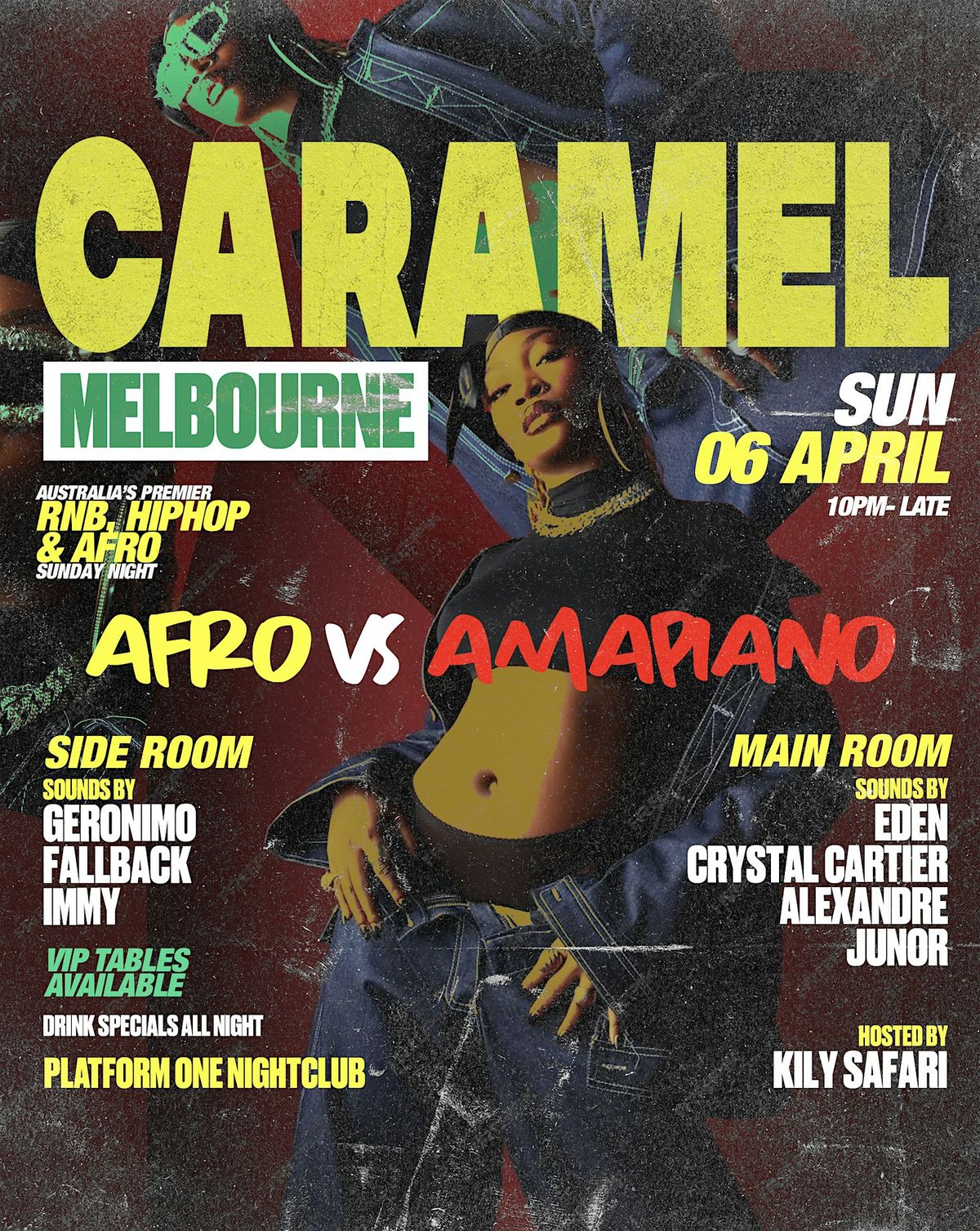 Caramel Sundays | 06th APRIL | Afro vs Amapiano, Platform One ...