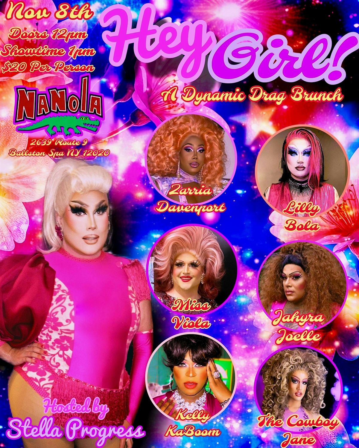 Hey Girl! A Dynamic Drag Brunch, Nanola, Malta, 8 November 2025 | AllEvents