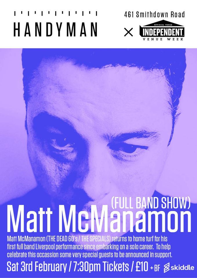 Matt McManamon Full Band for IVW24 with This Is War and Katie Mac ...