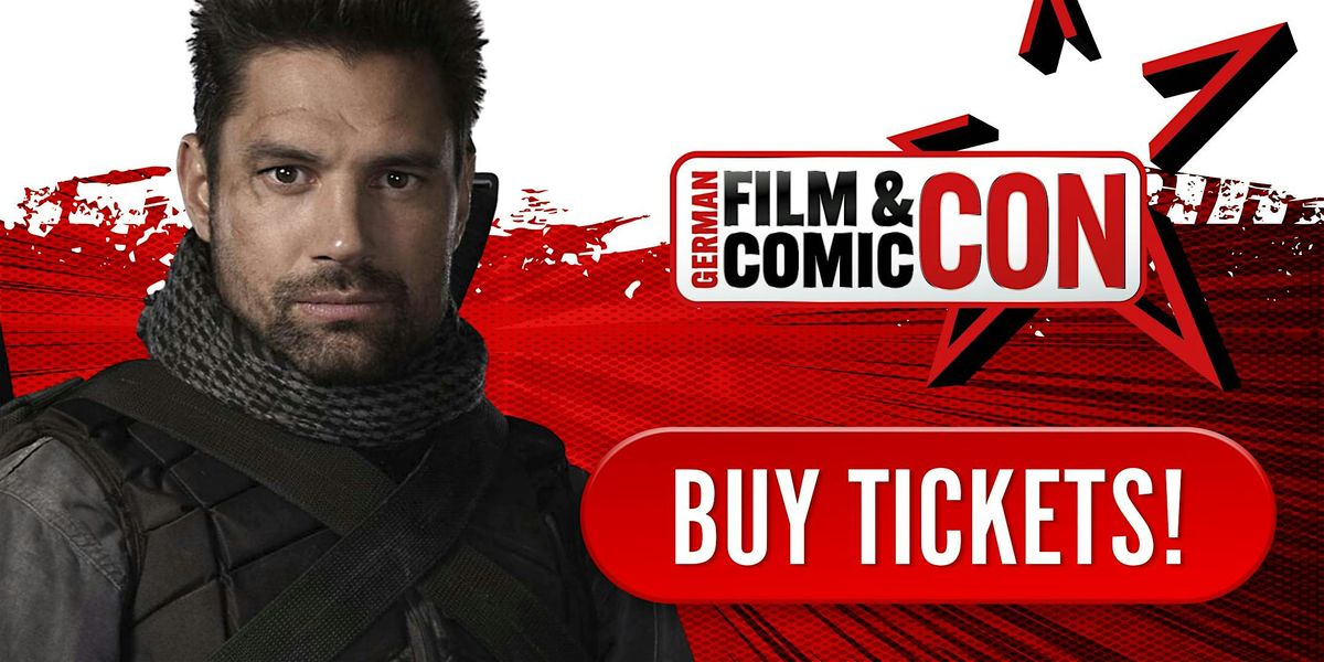Manu Bennett @ German Film Comic Con Dortmund 2025, Messe Dortmund GmbH ...