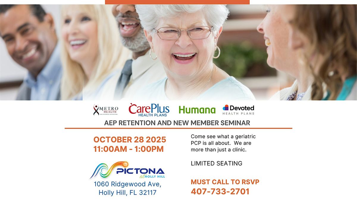 AEP Retention and new member seminar at Pictona of Holly Hill, Pictona ...