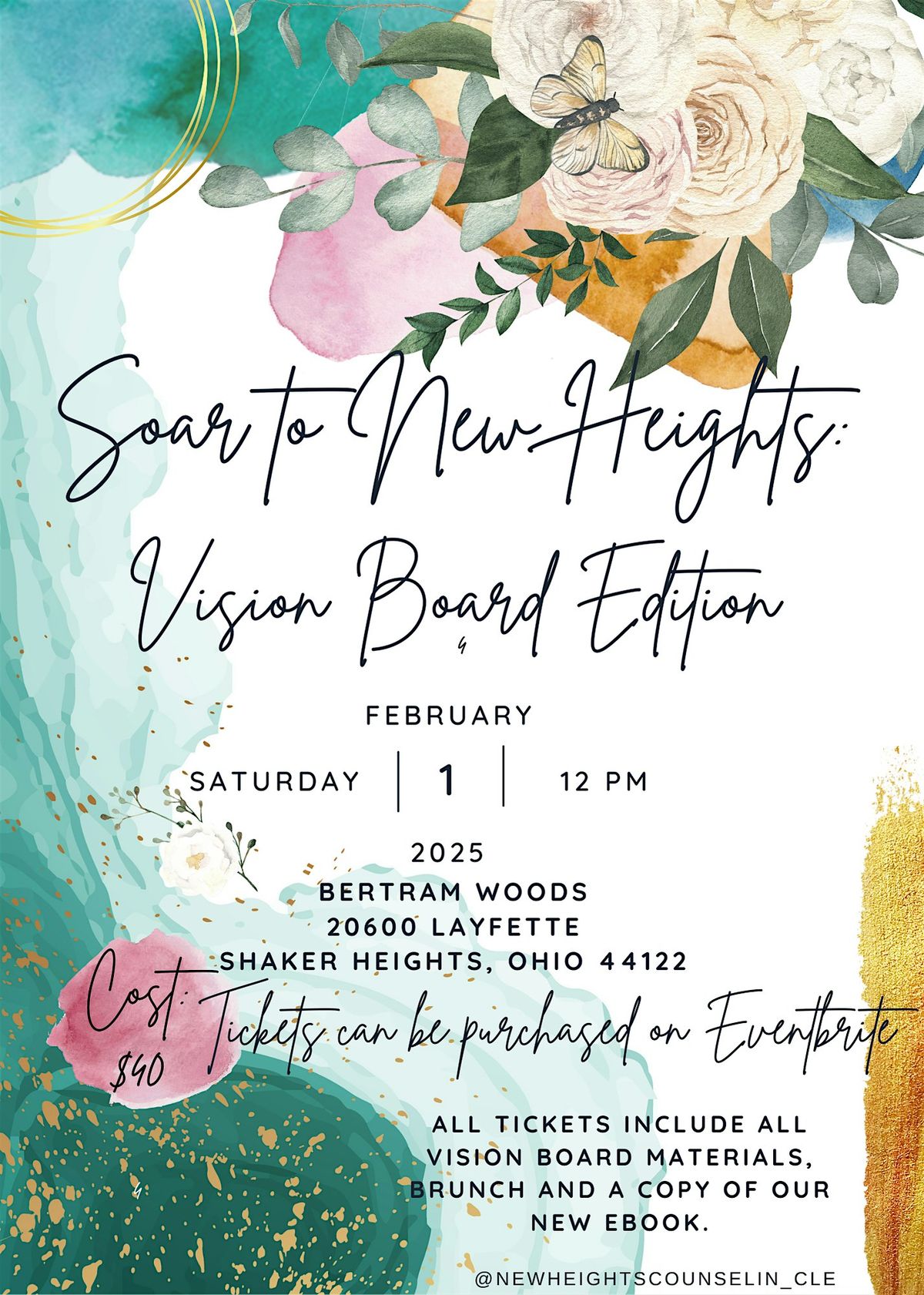 Soar to New Heights: Vision Board Edition, Bertram Woods Branch Library ...