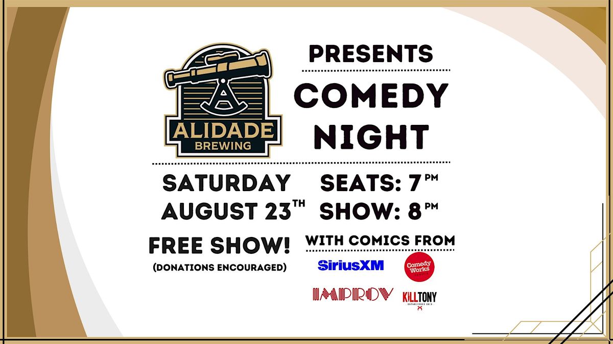 Free Comedy Night in Castle Rock at Alidade Brewing, Alidade Brewing ...