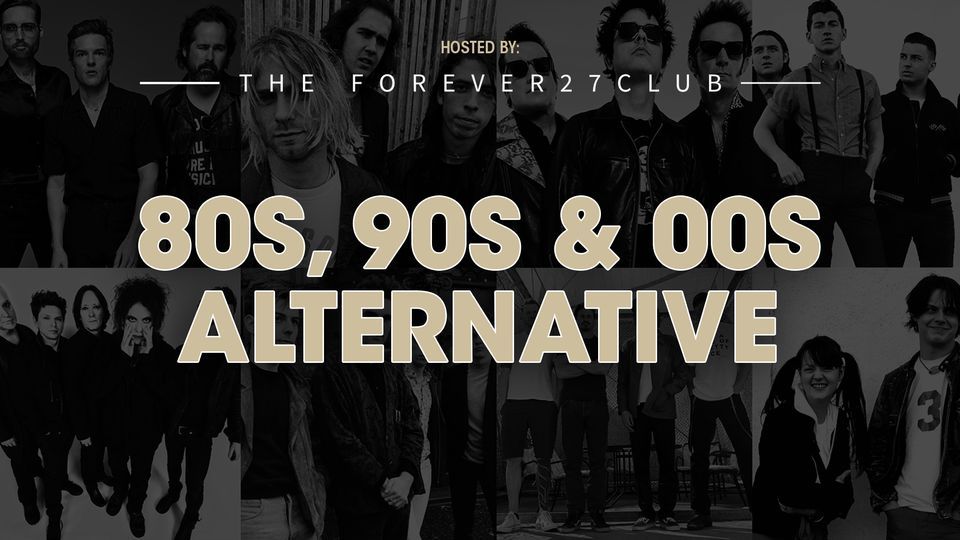 80s, 90s & 00s Alternative | Rotown Nights, Rotown Rotterdam, 1 July to ...