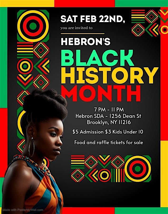 Hebrons Black History Month Show, 1256 Dean St, Brooklyn, 22 February ...