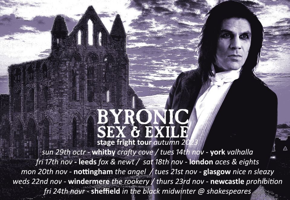 Byronic Sex And Exile Chaos Bleak Jan Doyle Band The Angel