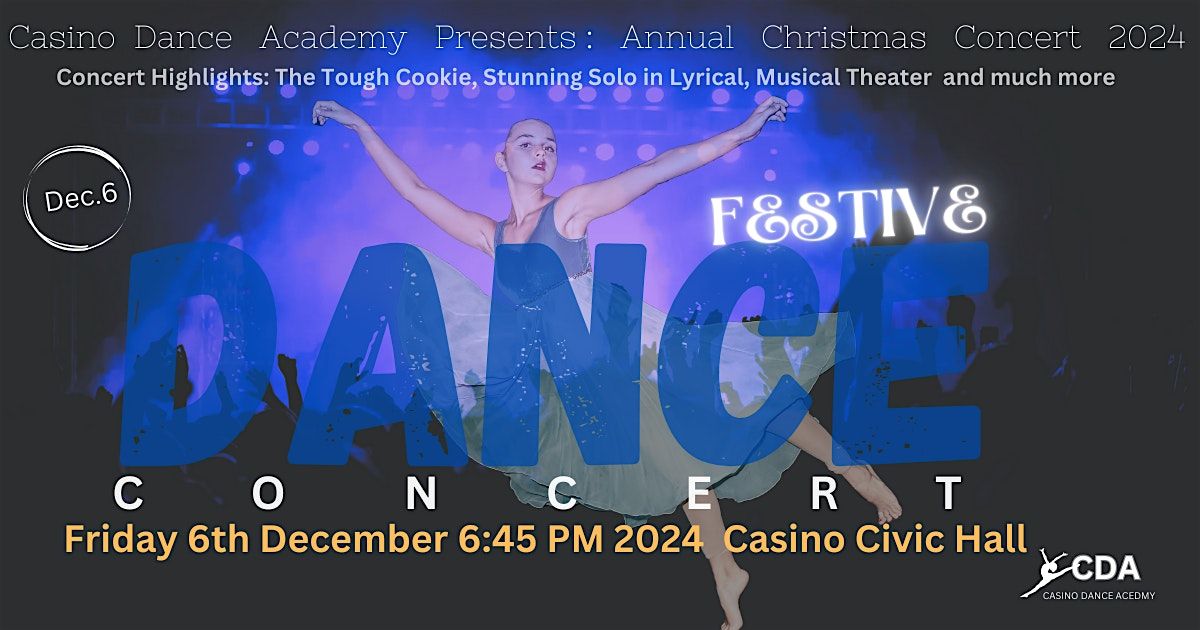 CDA Annual Concert 2024 - Tough Cookie, In the WILD & Variety Section ...