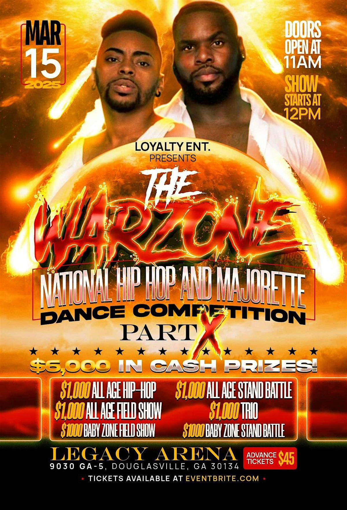 THE WARZONE "HIPHOP AND MAJORETTE NATIONAL DANCE COMPETITION"., Legacy ...