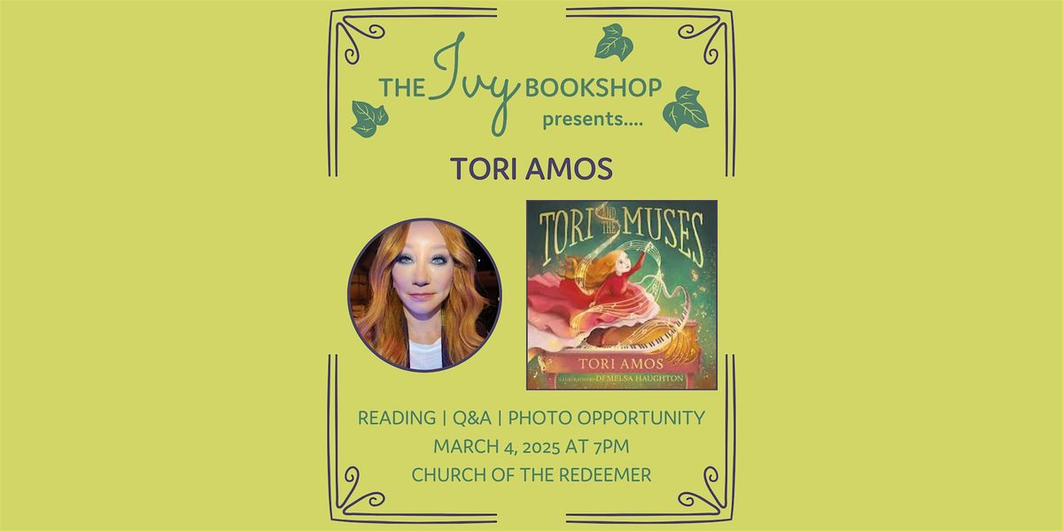 Tori Amos: Book Launch for TORI AND THE MUSES, Church Of The Redeemer ...
