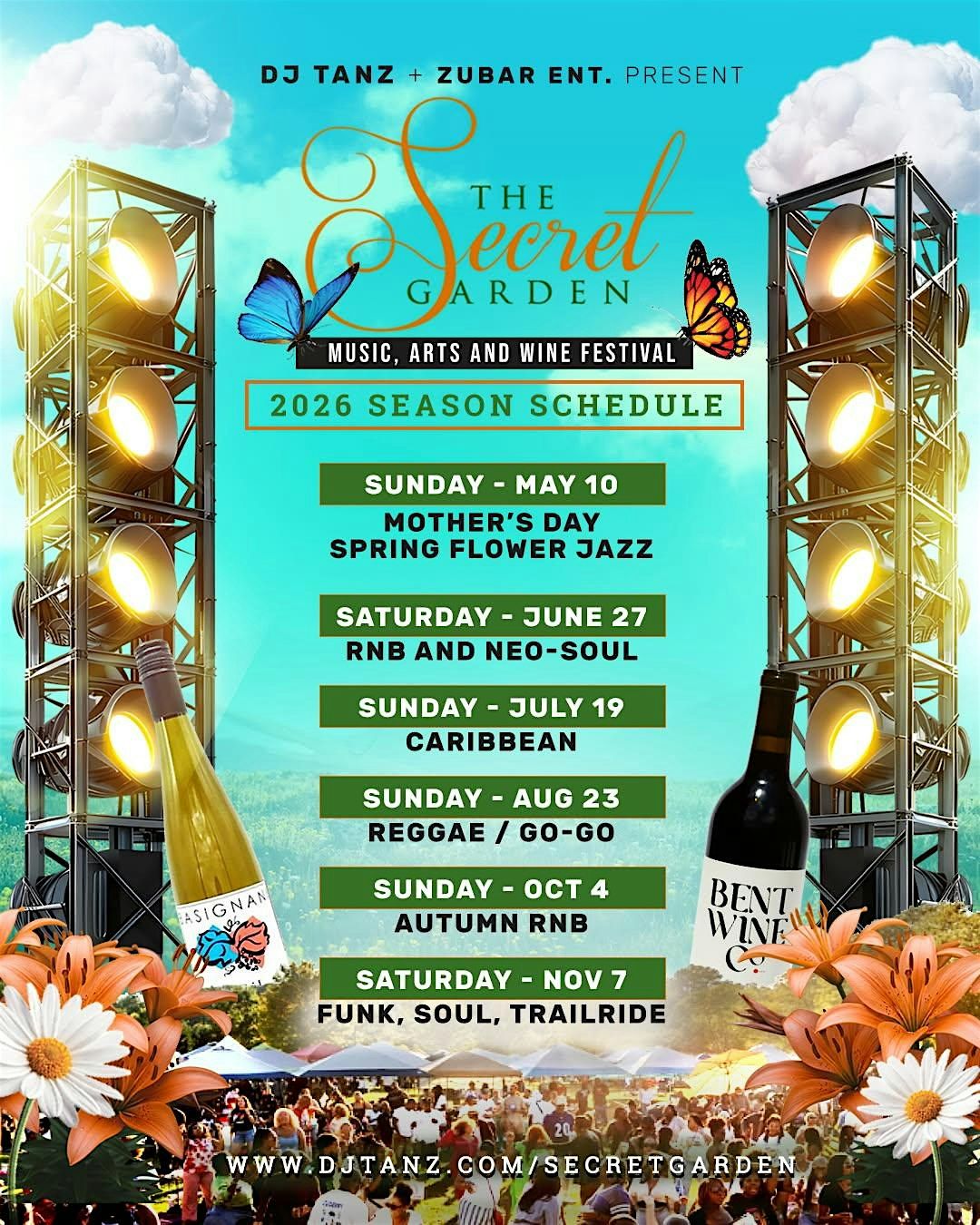 SECRET GARDEN RNB - Neo-SOUL MUSIC, ARTS and WINE FESTIVAL, Carroll ...