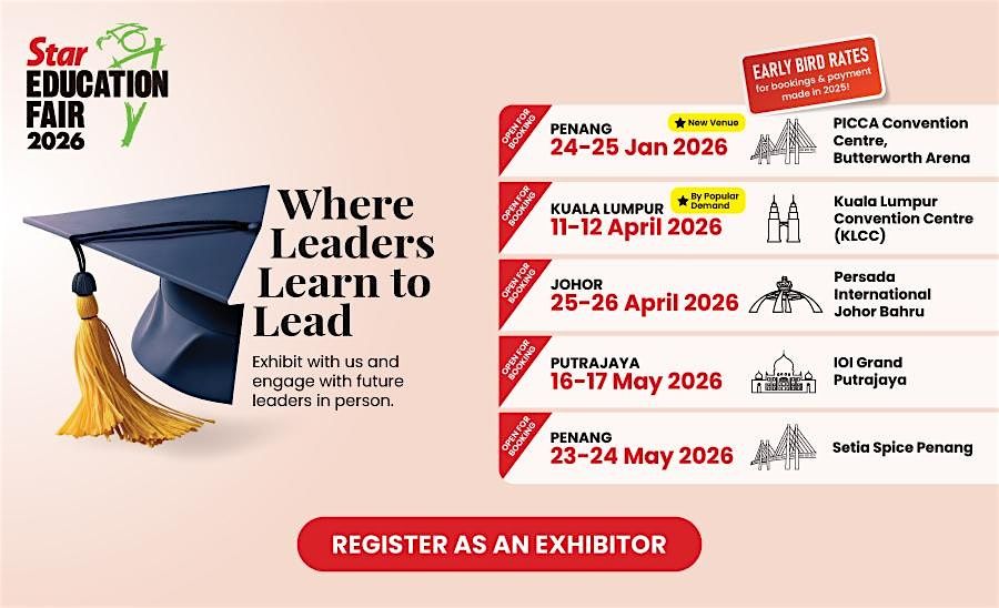 Star Education Fair 24&25 Jan 2026 / PICCA Convention Centre ...