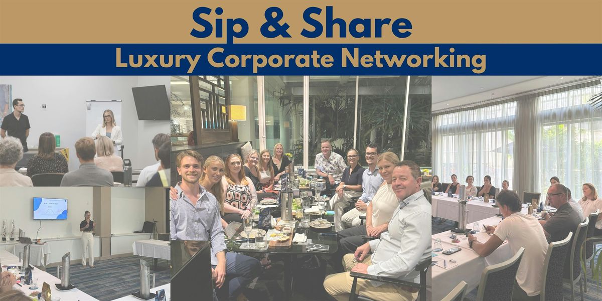 Sip & Share: Luxury Corporate Networking, Salty Spaces - Coworking ...