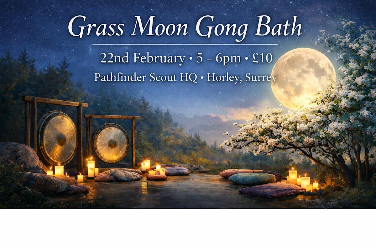 Grass Moon • Hawthorn Tree Medicine • Divine Balance- Gong Bath ...