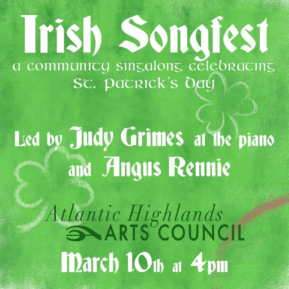 Irish SongFest, 54 First Ave, Atlantic Highlands, NJ, 10 March 2024 ...