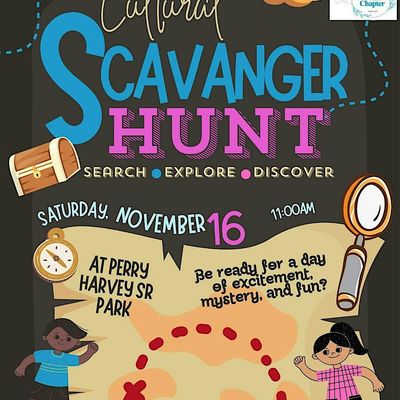 Cultural Scavenger Hunt, Perry Harvey Sr. Park, Tampa, 16 November 2024 ...