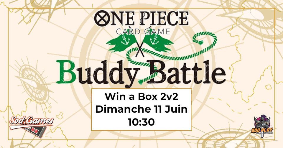 One Piece Card Game - Buddy Battle - SOD PLAY & SOD GAMES - Fleurus ... One Piece Card Game - Buddy Battle - SOD PLAY & SOD GAMES - Fleurus ...