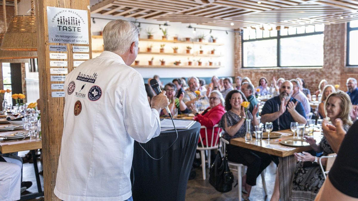 Celebrity Chef Dinner & Fundraiser: Chef Jon Bonnell, Taste Community ...