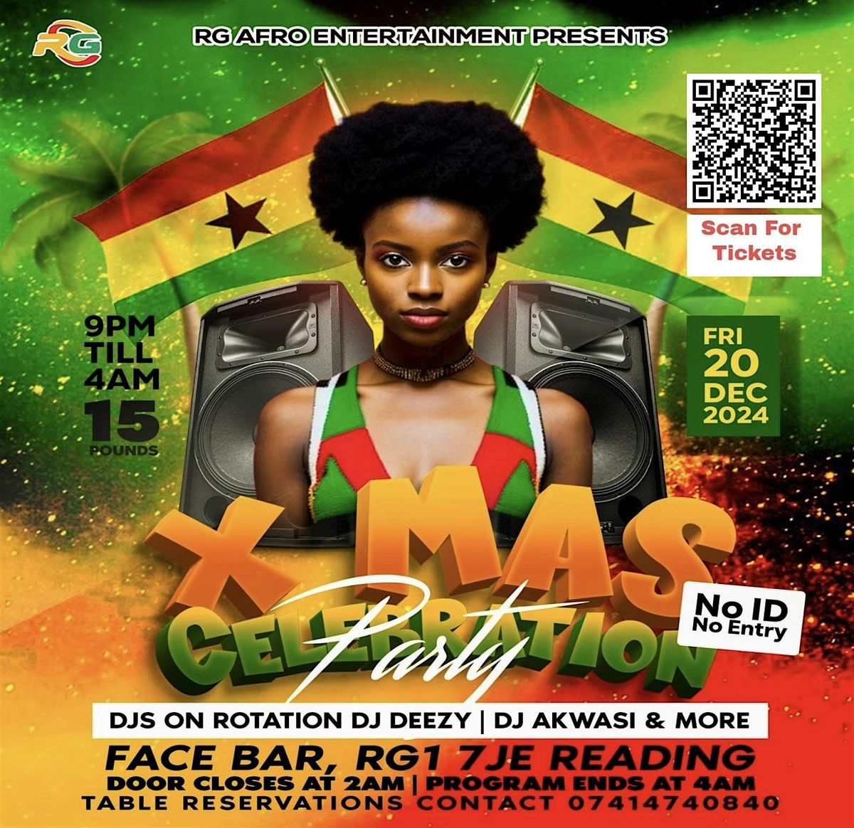 X MAS PARTY CELEBRATION, The Face Bar, Reading, 20 December to 21 ...