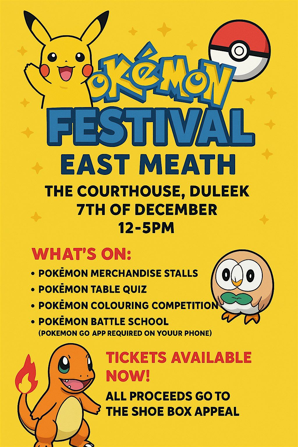 Pokémon Festival, Duleek Court House, 7 December 2025 | AllEvents