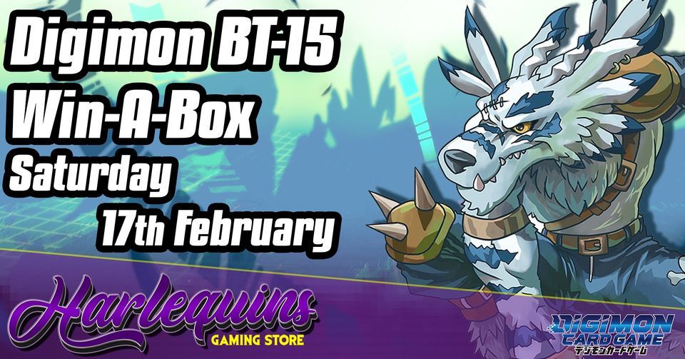 Digimon Exceed apocalypse Harlequins Win-A-Box Tournament!, Harlequins ...