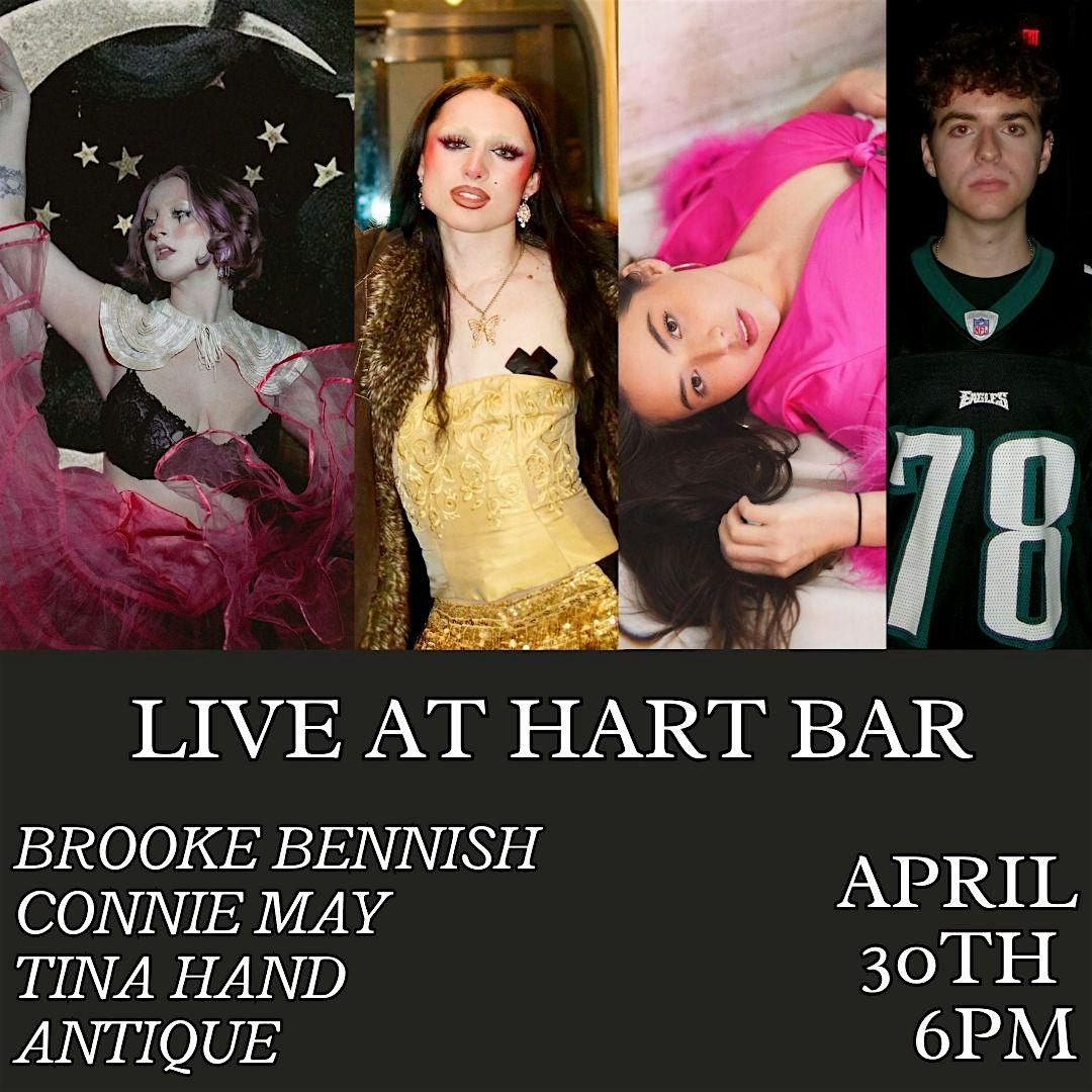 Brooke Bennish/Tina Hand/Connie May / Antique, Hart Bar, Brooklyn, 30 ...