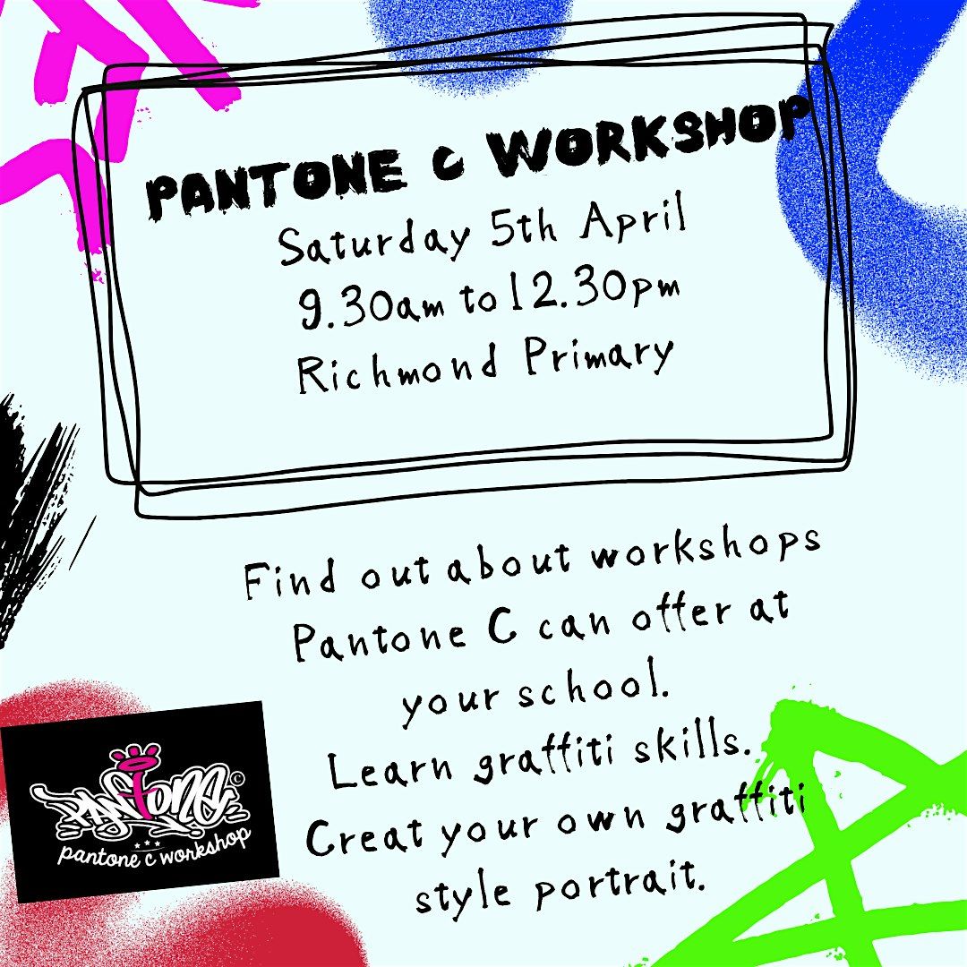 Graffiti Art Workshop with Pantone C, Richmond Primary School, East Fremantle, 5 April 2025 ...