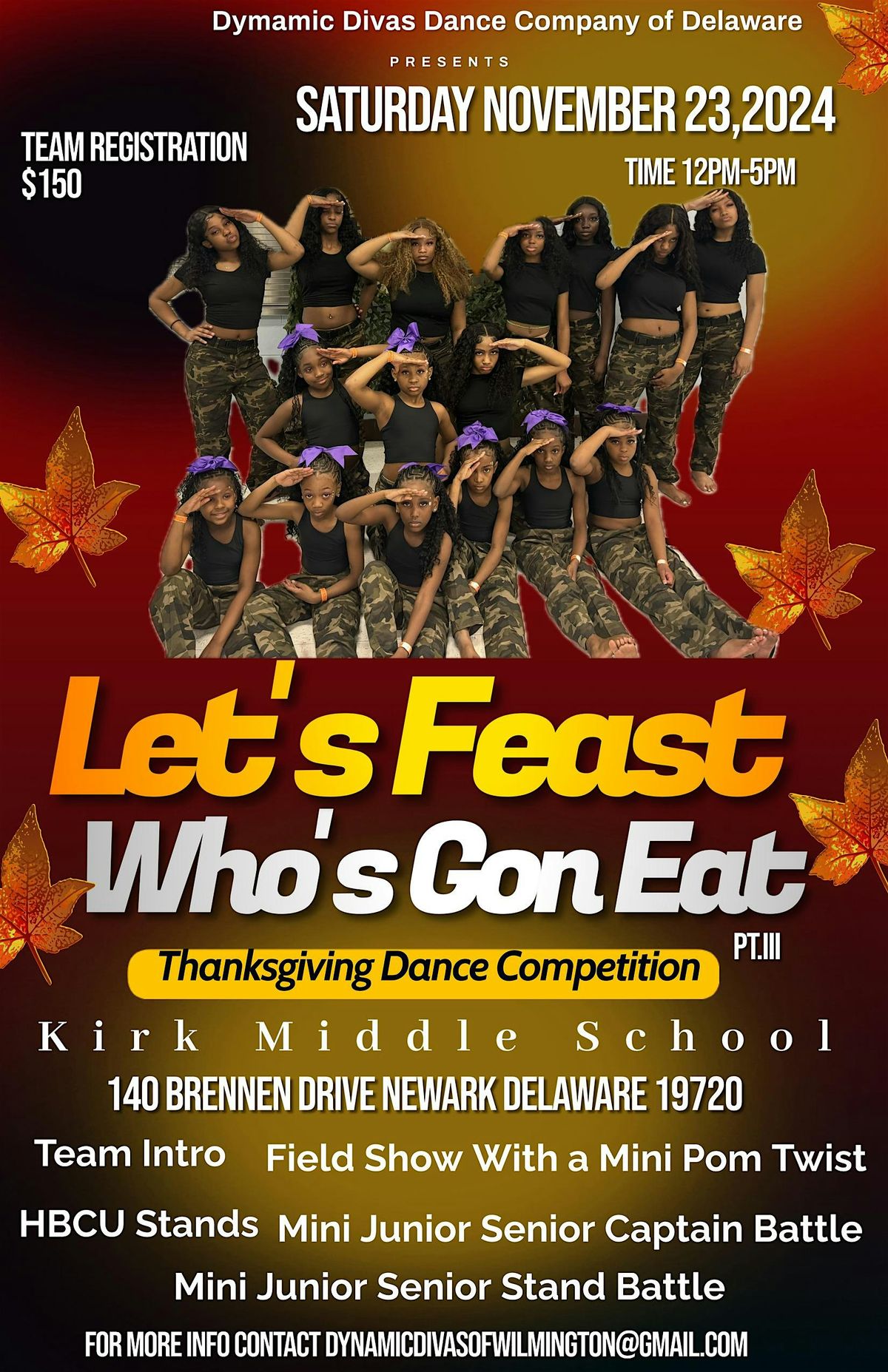 Let’s Feast Who’s Gon Eat Dance competition, George V. Kirk Middle ...